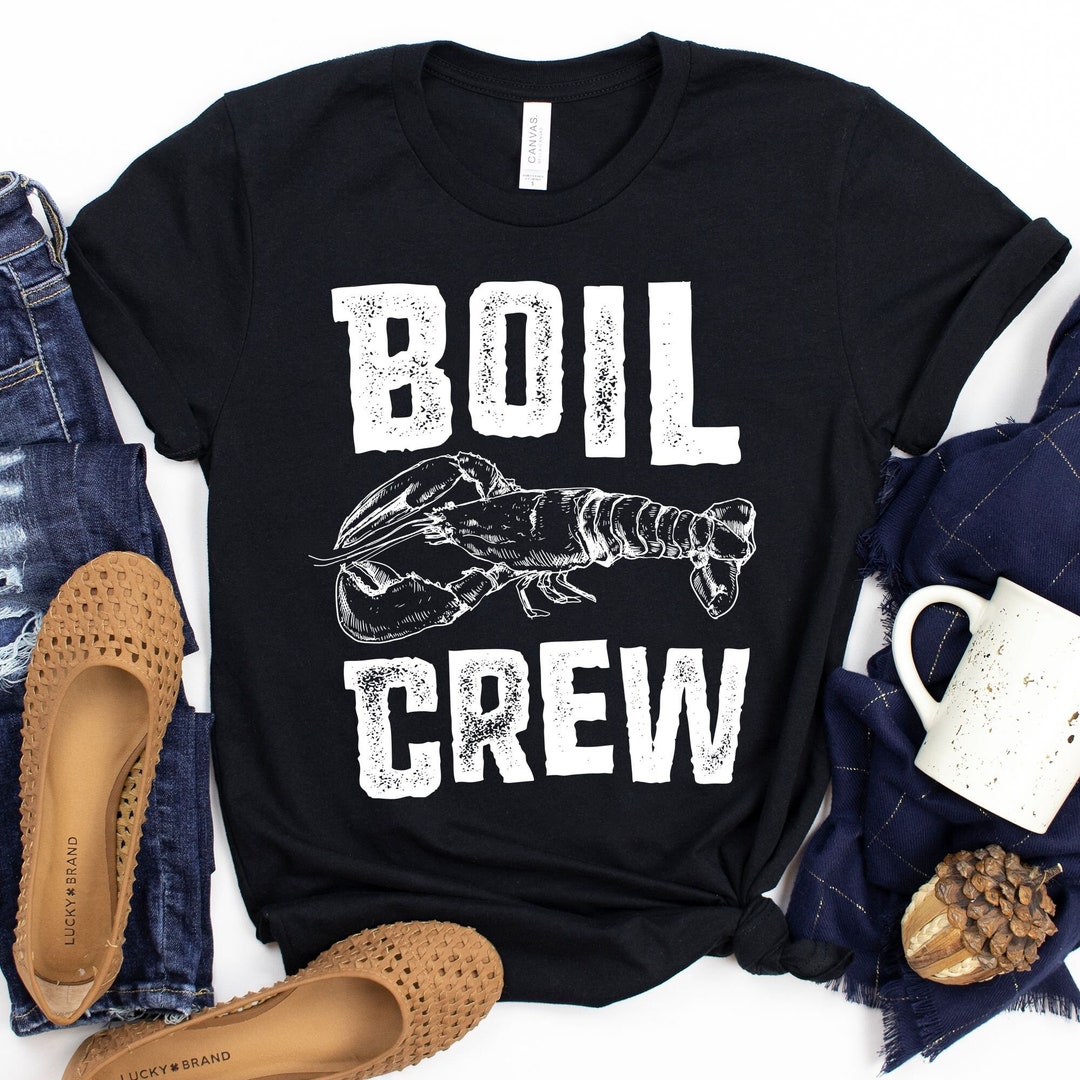 Boil Crew T-shirt / Louisiana Girl / Louisiana Crawfish / Crawfish Boil ...