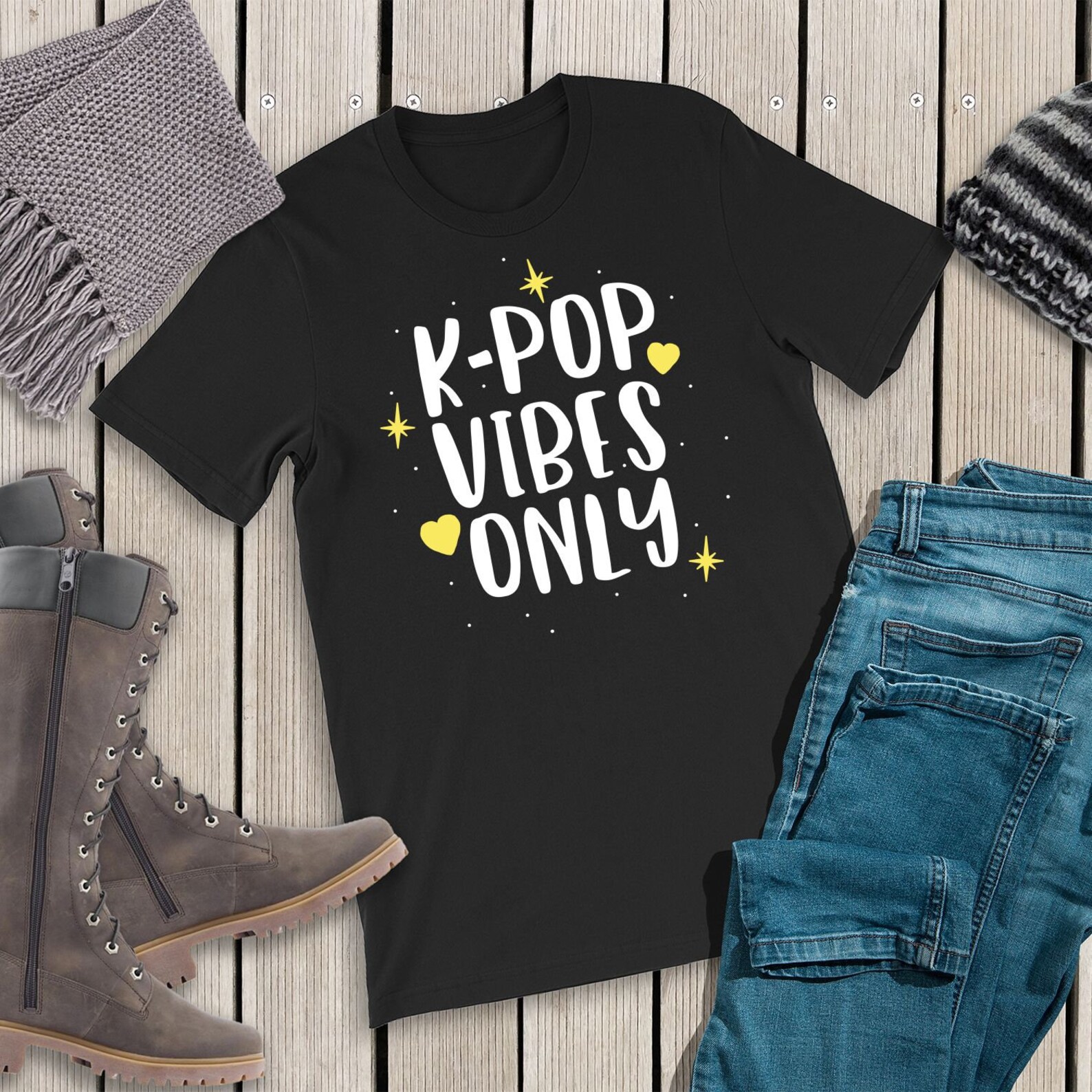 K-pop Vibes Only Shirt K-pop T-shirt Kpop Shirt K-pop Shirt - Etsy