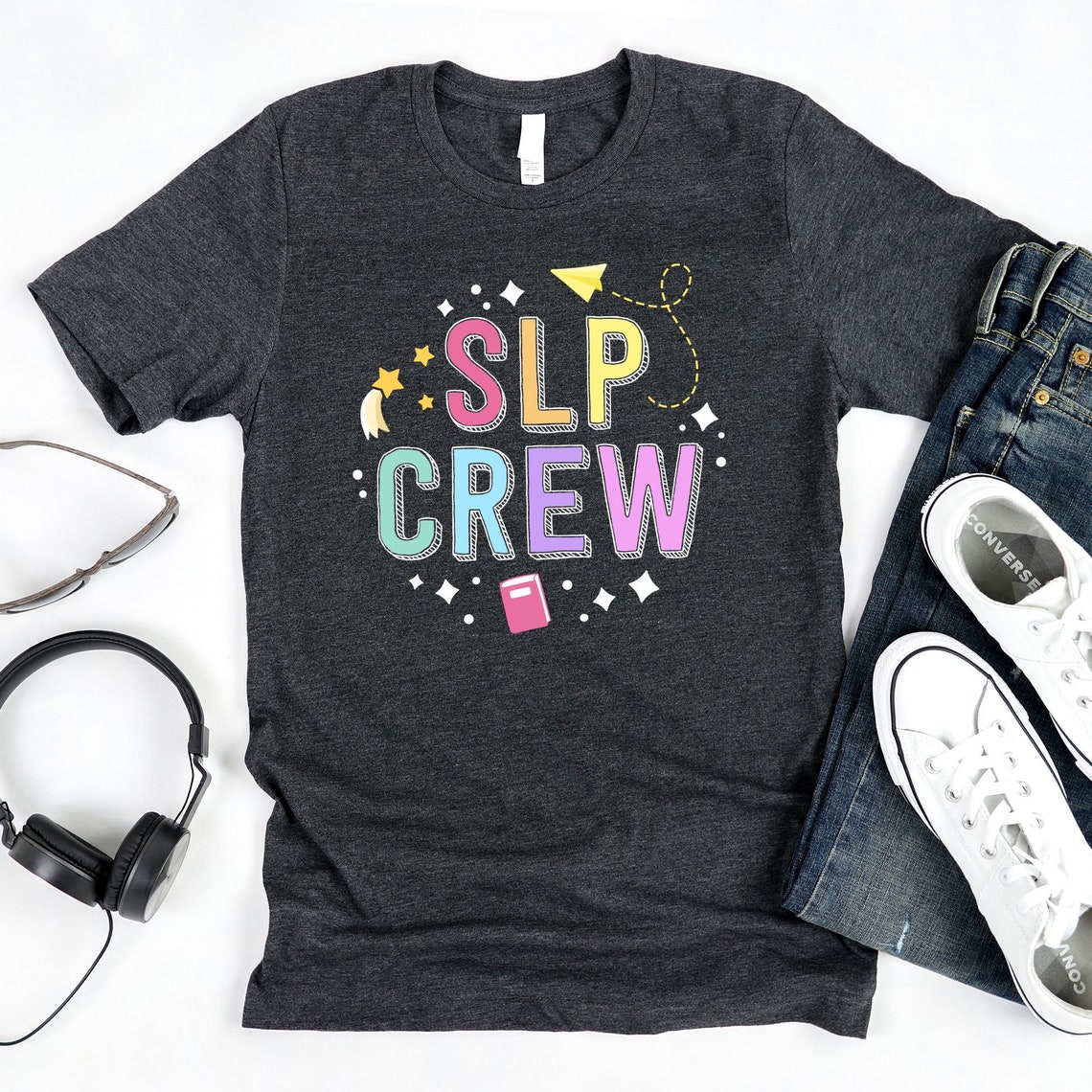 SLP Crew T-shirt / Speech Teacher Shirt / SLP Team / SLP Crew - Etsy