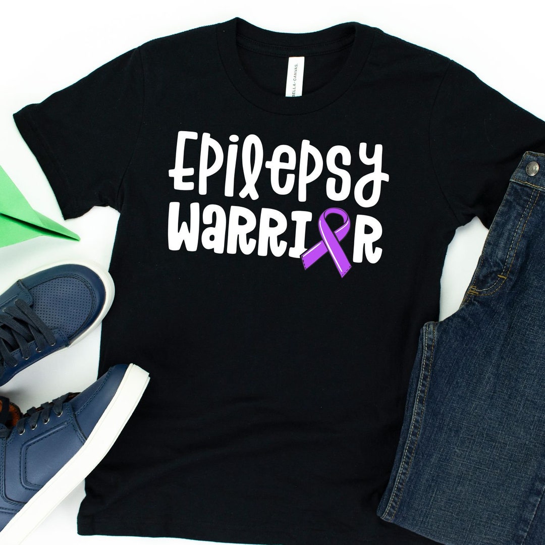 Epilepsy Warrior T-shirt / Epilepsy Awareness / Epilepsy Walk Shirt ...