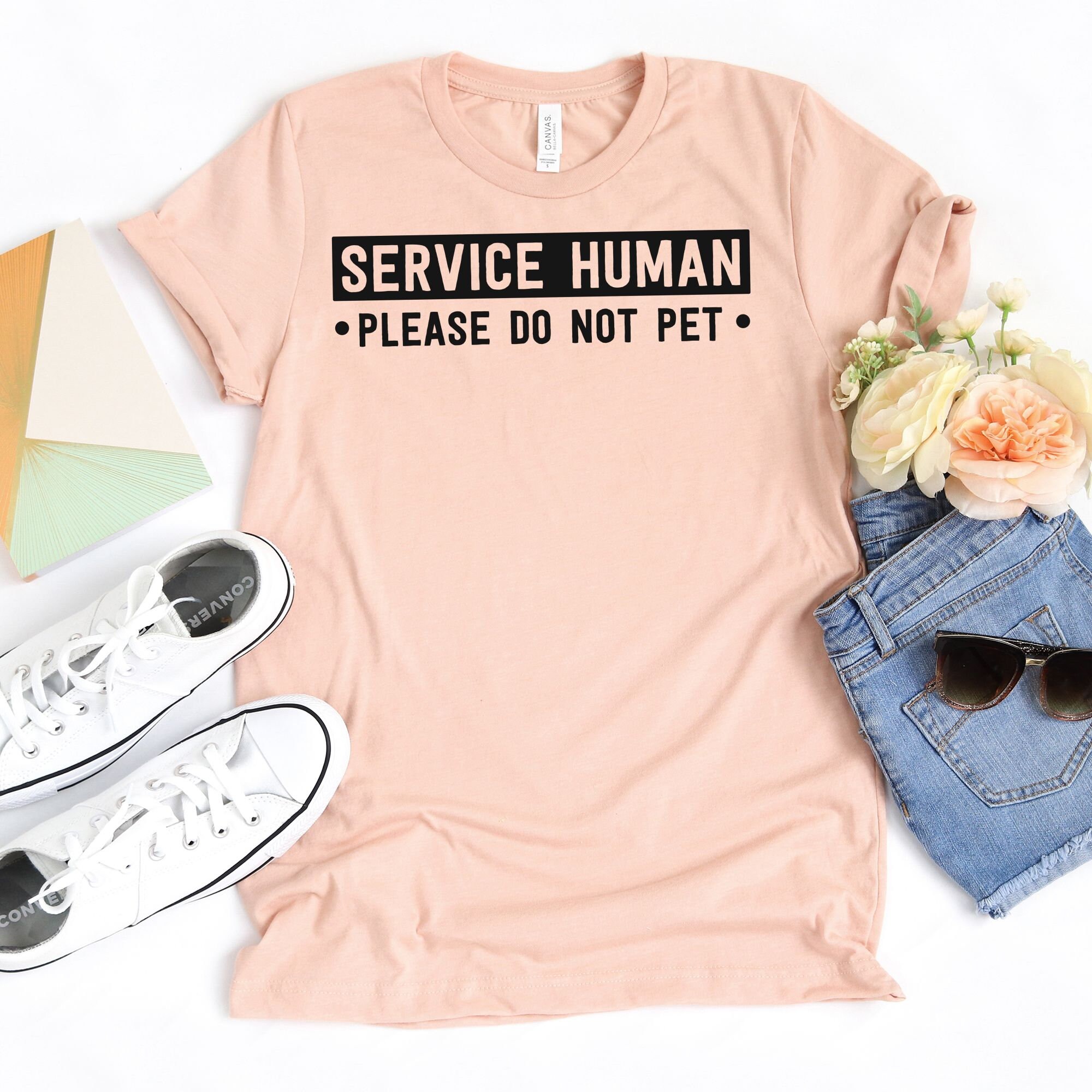 Service Human Please Do Not Pet T-shirt / Dog Trainer / | Etsy