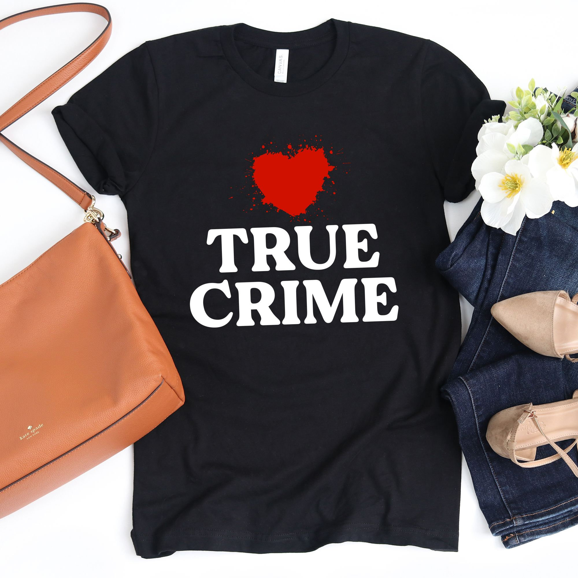 Love True Crime T-Shirt / True Crime Shirt / True Crime Junkie | Etsy