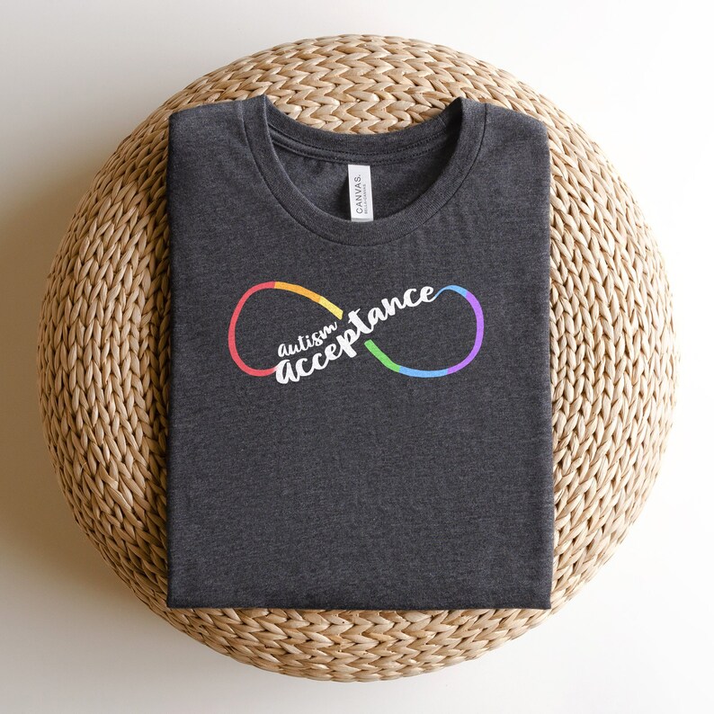 Autism Acceptance Shirt / Infinity Symbol / Autism Mom / - Etsy