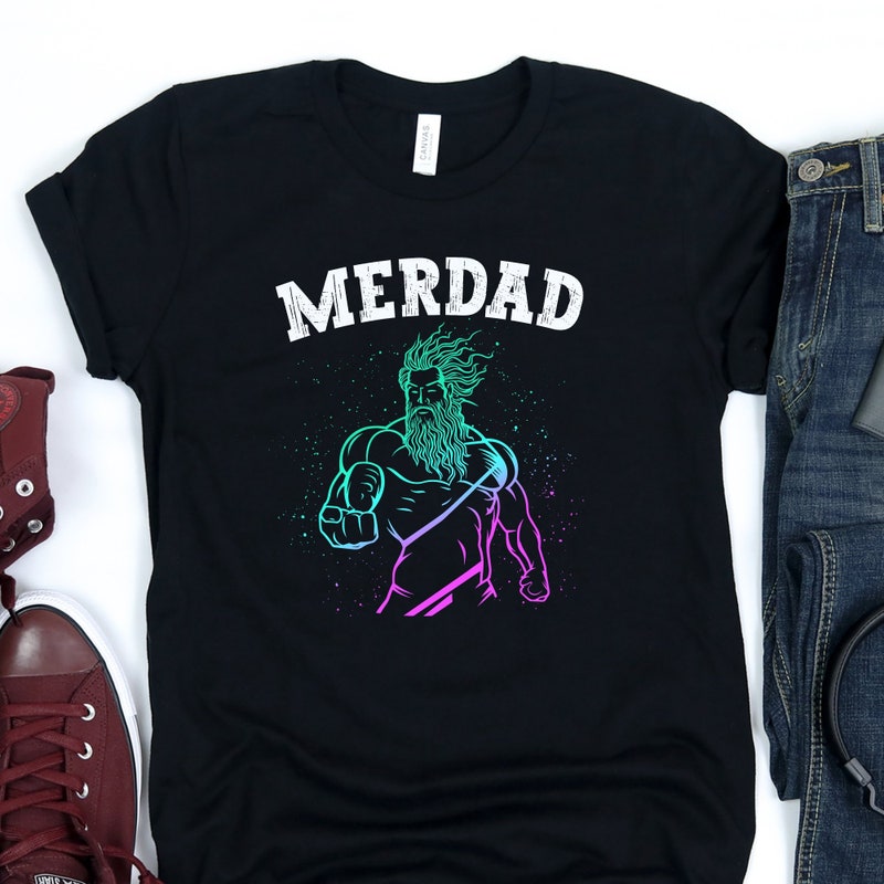 Mermaid Dad Shirt - Etsy