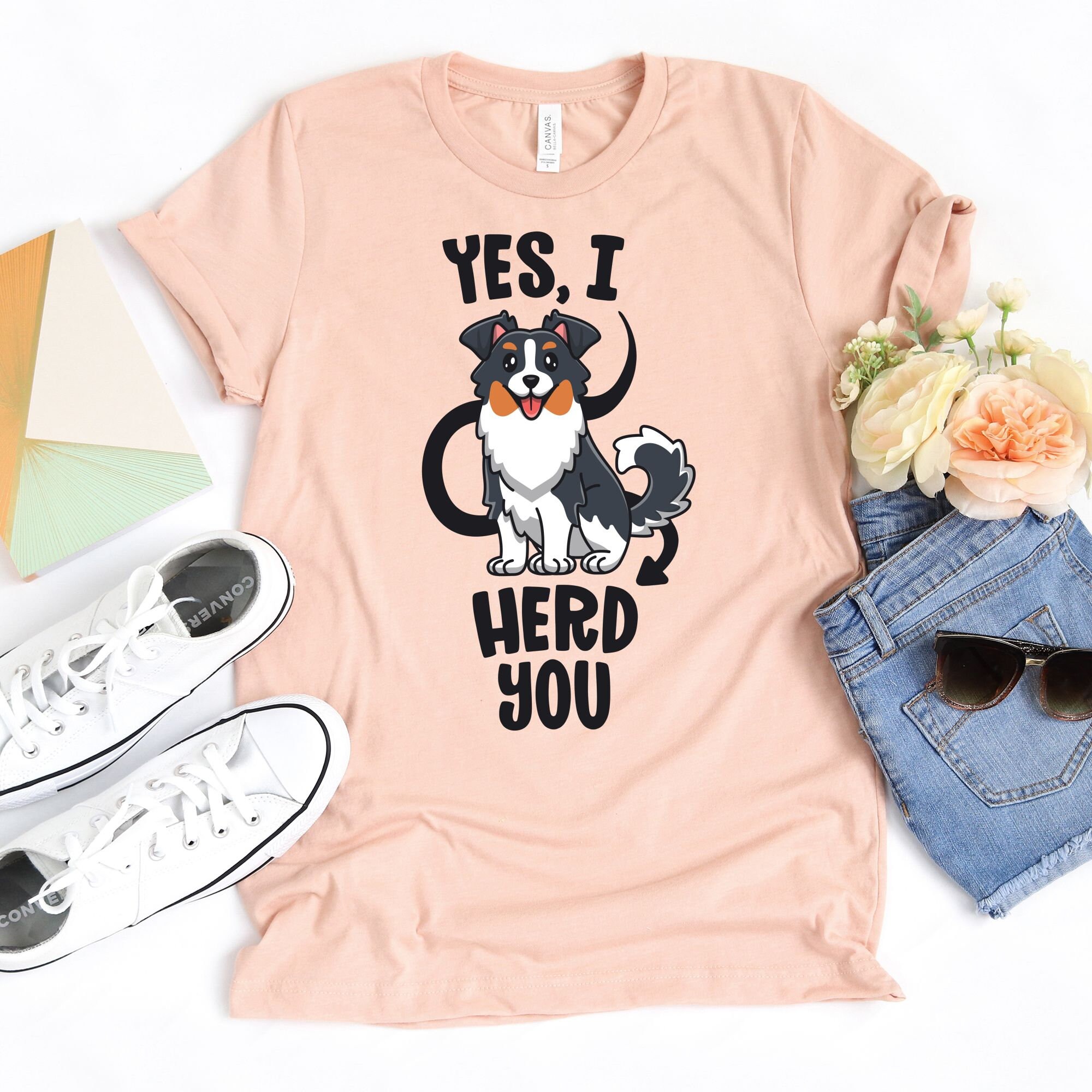 Yes I Herd You T-shirt / Australian Shepherd Gift / Yes I Herd | Etsy