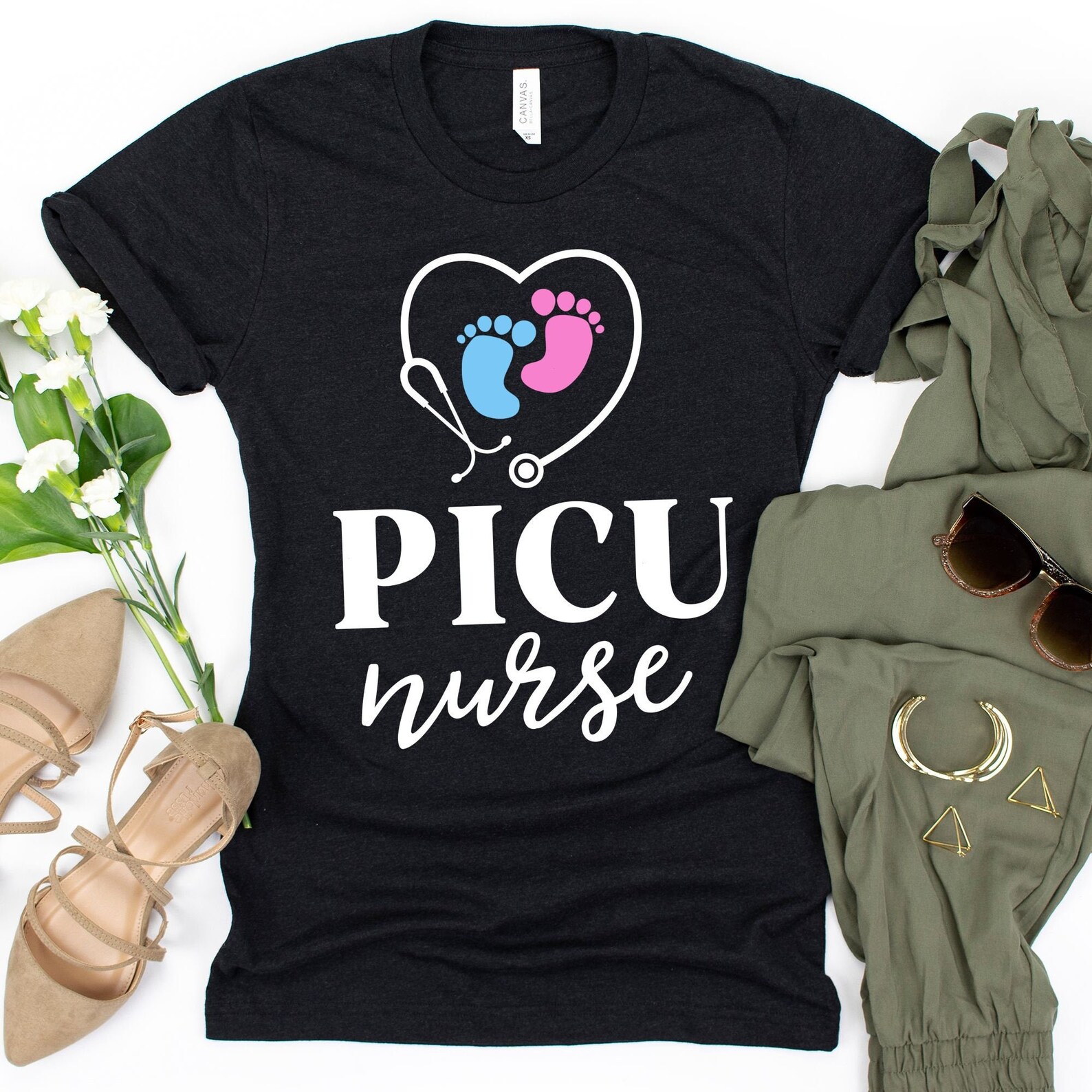 PICU Nurse T-shirt / PICU Nurse / Nurse Appreciation / Nurse - Etsy