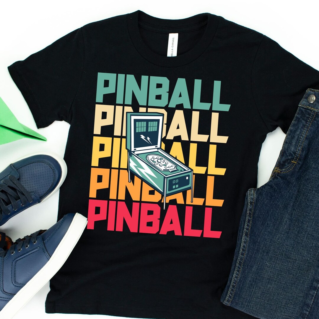 Pinball Pinball Pinball T-shirt / Pinball Shirt / Vintage Pinball / 80 ...