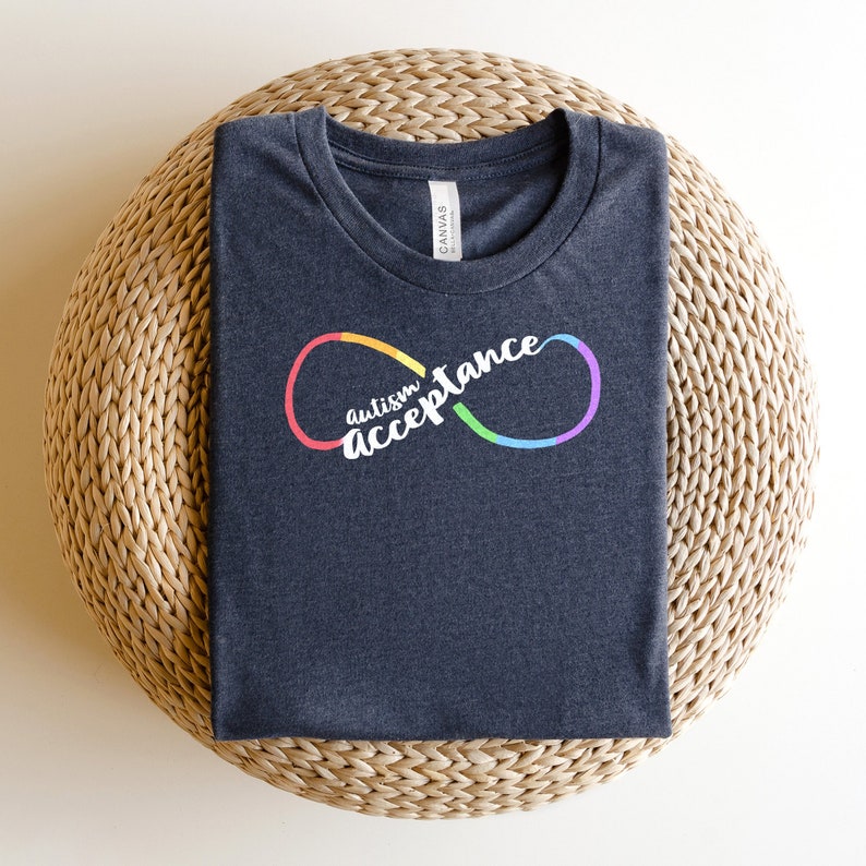 Autism Acceptance Shirt / Infinity Symbol / Autism Mom / - Etsy