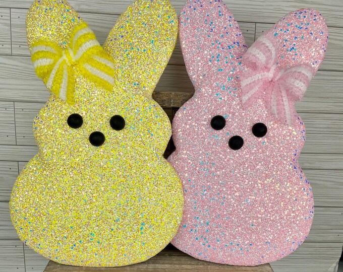 Easter Marshmallow Puffs Wreath Attachment, Easter Decor, Pastel Decor ...