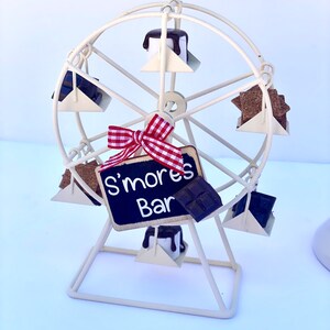 Ferris Wheel Decor, Gingerbread Ferris Wheel, S'mores Ferris Wheel ...