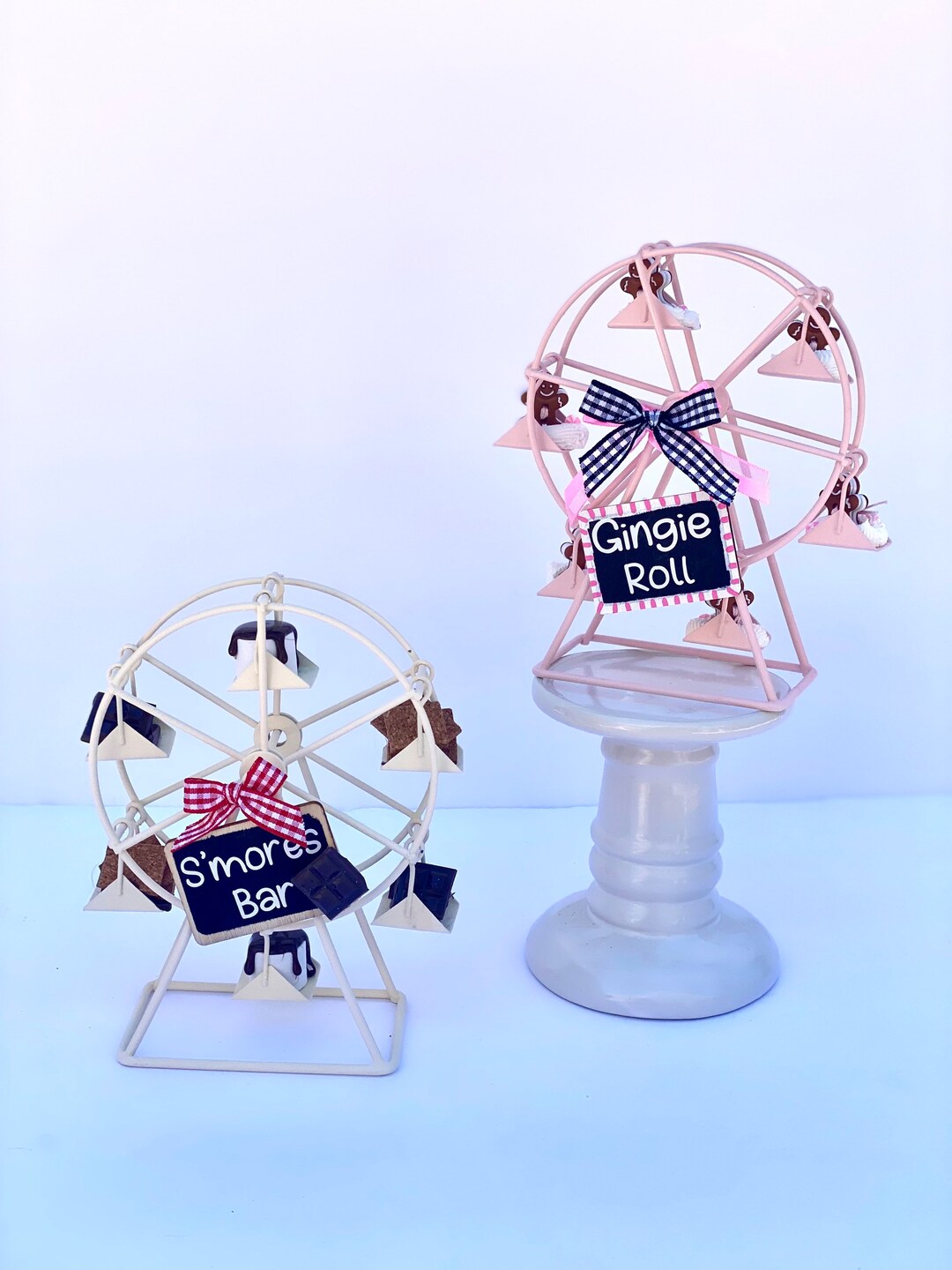 Ferris Wheel Decor, Gingerbread Ferris Wheel, S'mores Ferris Wheel ...