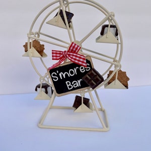 Ferris Wheel Decor, Gingerbread Ferris Wheel, S'mores Ferris Wheel ...