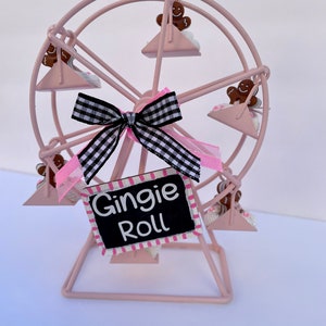 Ferris Wheel Decor, Gingerbread Ferris Wheel, S'mores Ferris Wheel ...