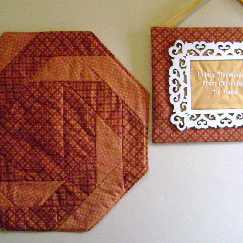 Octagon Table Topper - Etsy