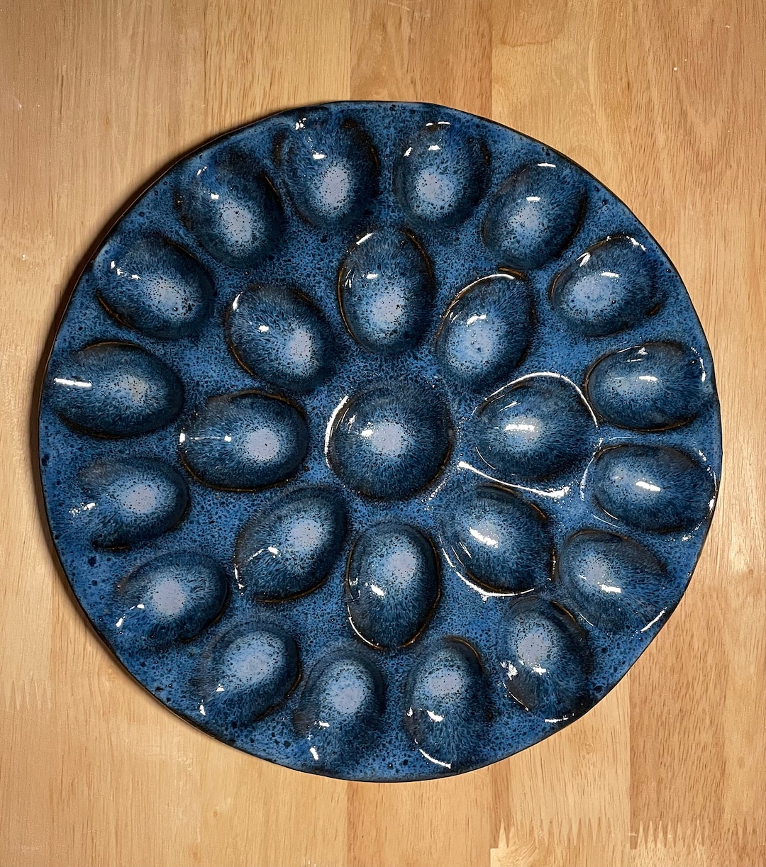 Pottery Deviled Egg Platter - Etsy