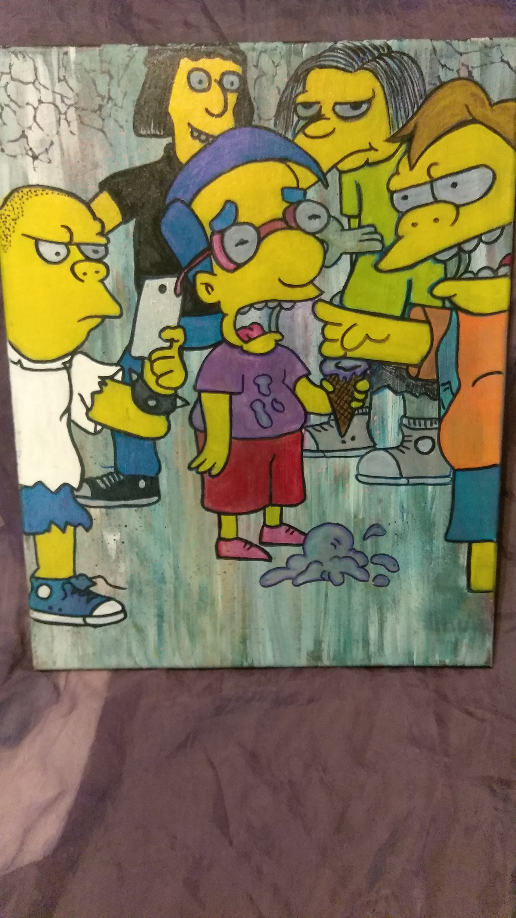 Ha Ha Nelson Makes Fun of Millhouse - Etsy