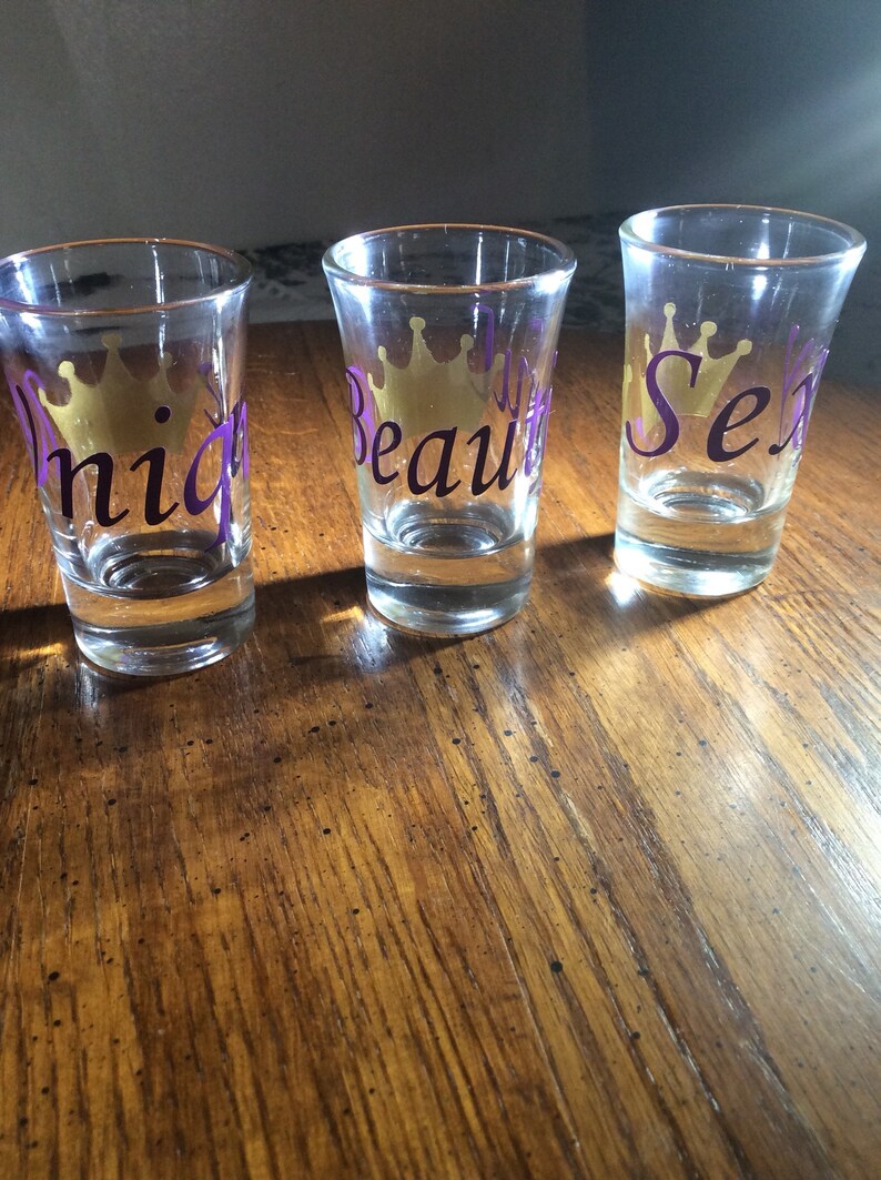 Custom Shot Glass Shot Glass Set 15 Oz Shot Glass Party Etsy