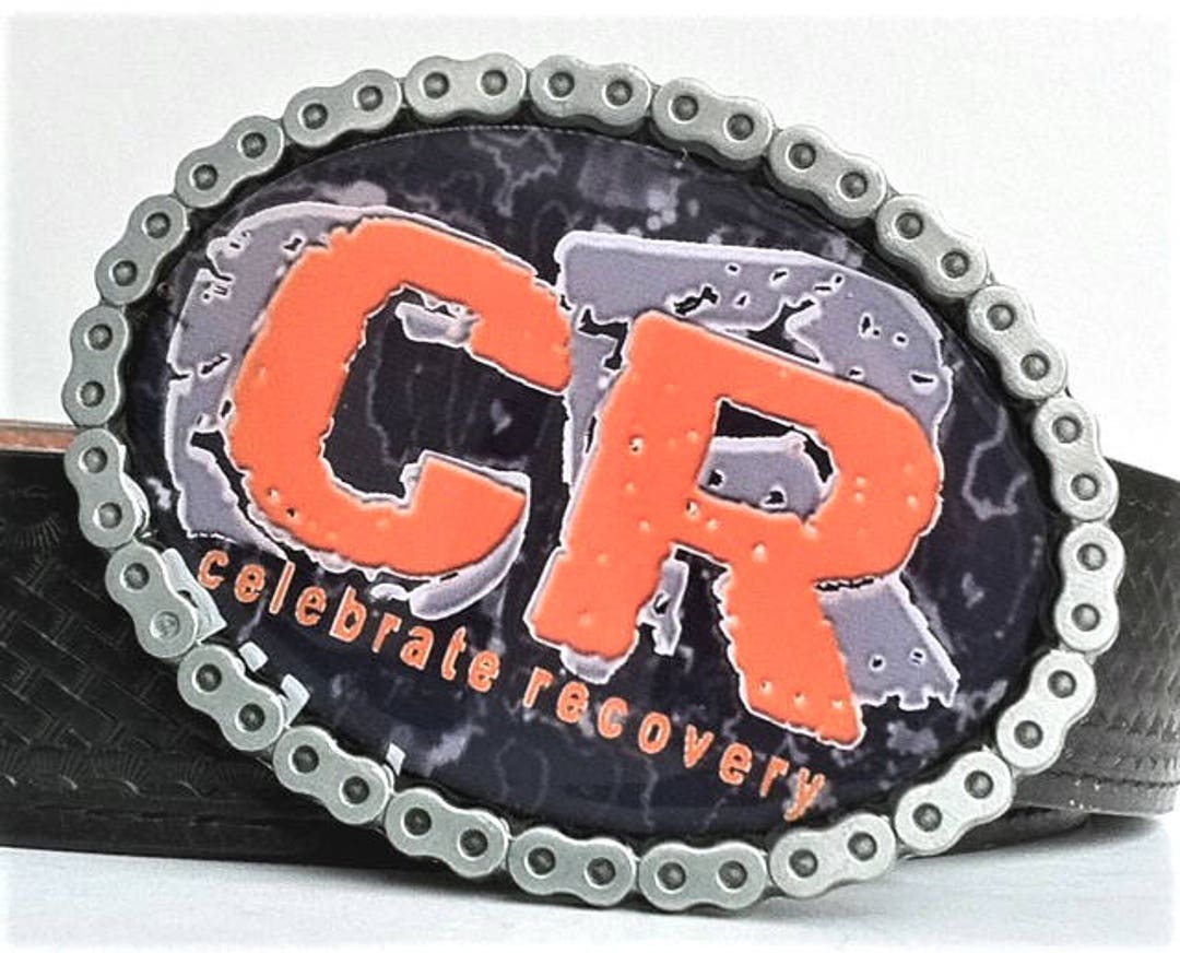 Handmade Men Women Oval Biker Chain Belt Buckle Gift for Him, or Her ...