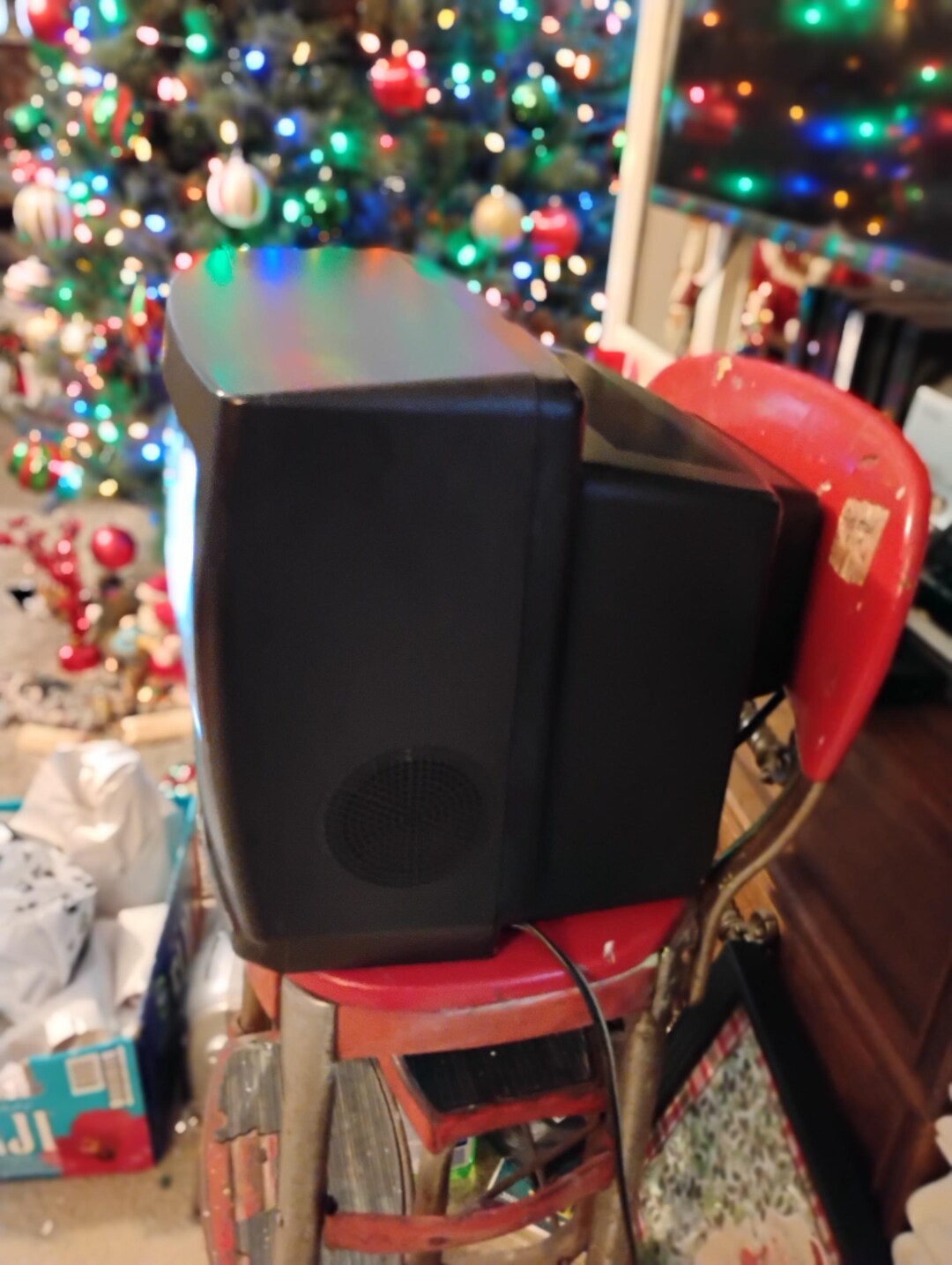 Vintage Panasonic 13-in Color TV CRT Tube Retro Video Gaming NES ...