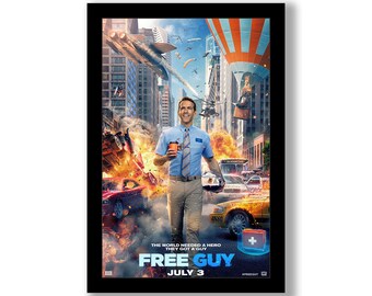 Free Guy Movie Poster - Etsy