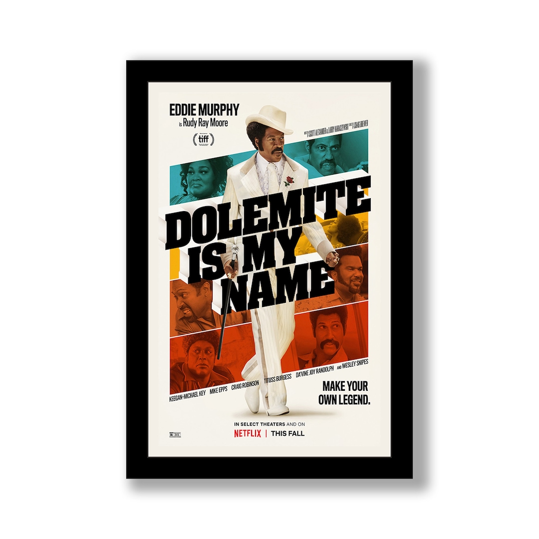Dolemite is My Name 11x17 Framed Movie Poster - Etsy