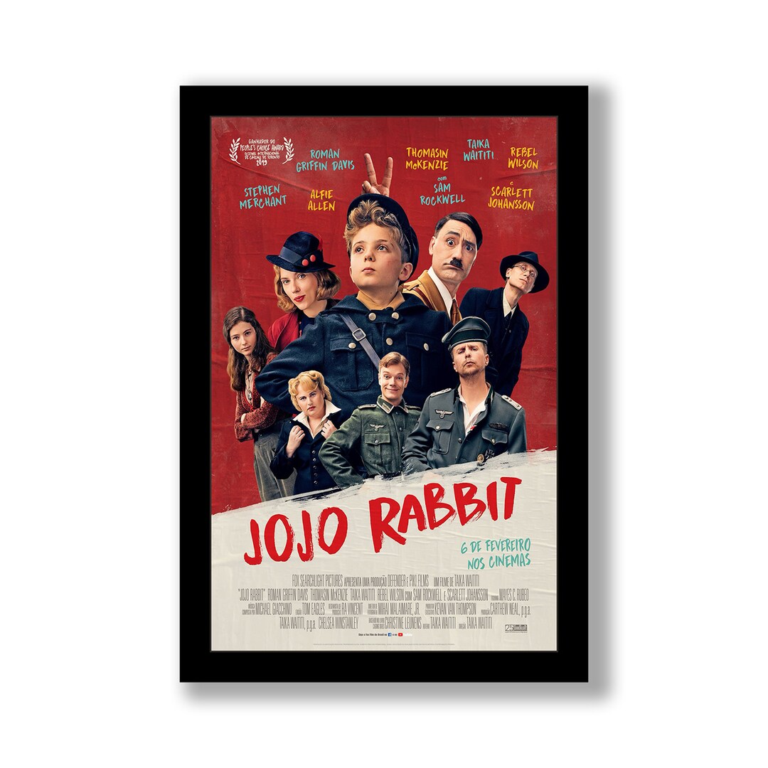 Jojo Rabbit - 11x17 Framed Movie Poster - Etsy