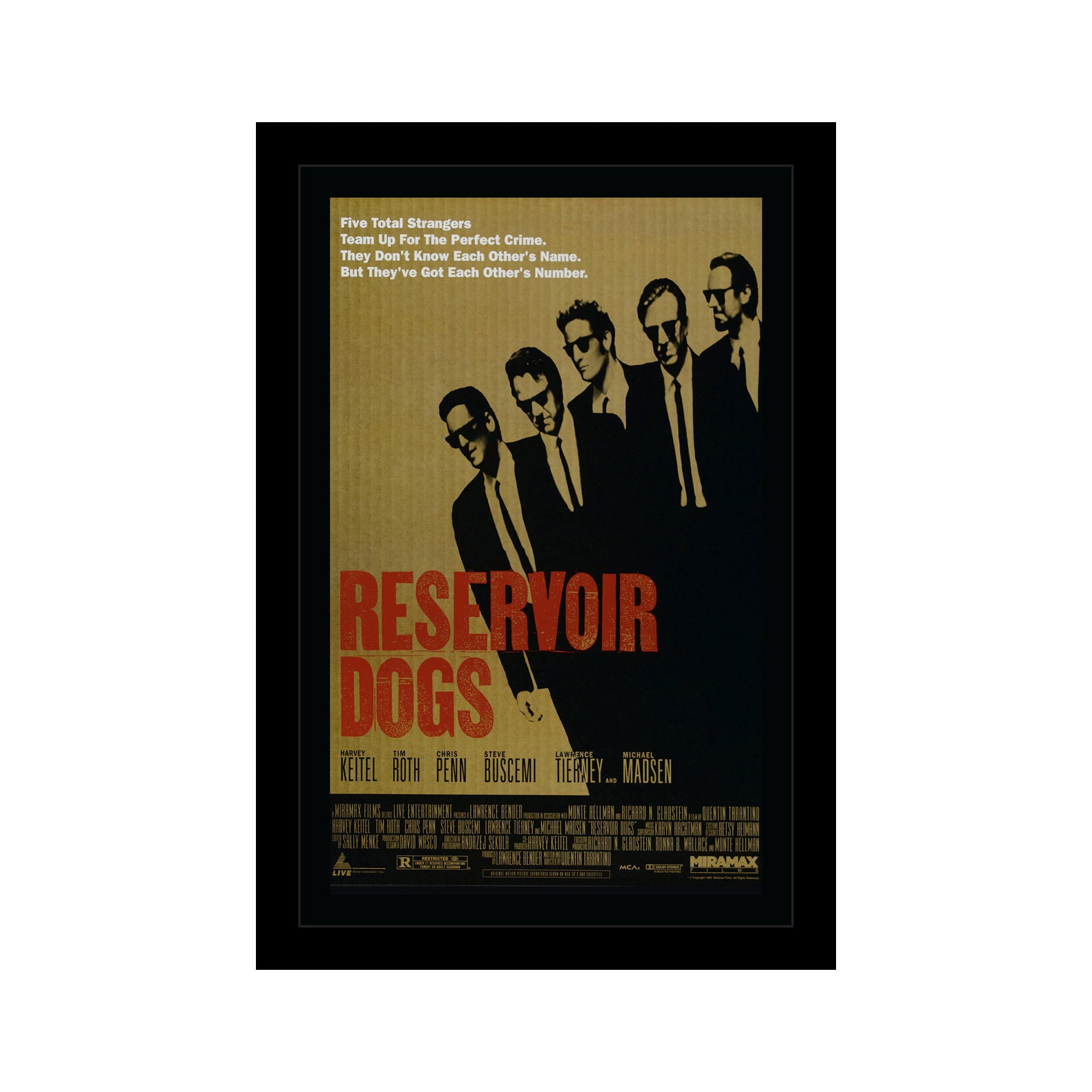 Reservoir Dogs Original Poster