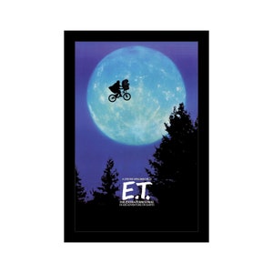 E.T. the Extra-terrestrial 11x17 Framed Movie Poster | Etsy