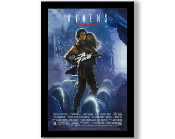 Alien Movie Poster Framed - Etsy