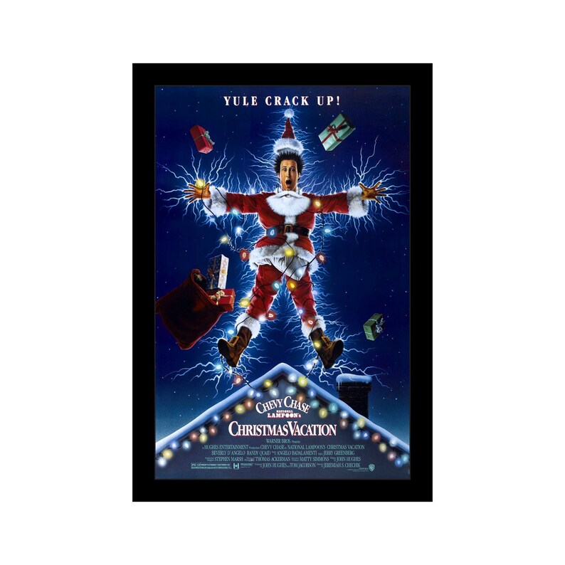 Christmas Vacation 11x17 Framed Movie Poster | Etsy