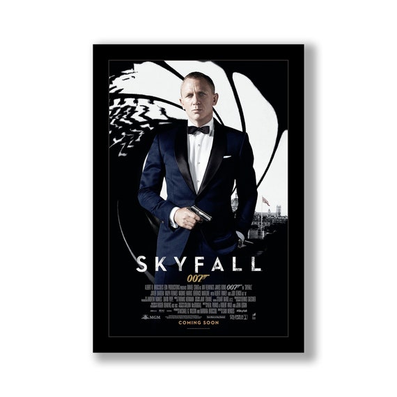 007 Skyfall Movie Poster