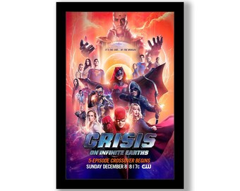 Crisis on Infinite Earths Poster - Etsy