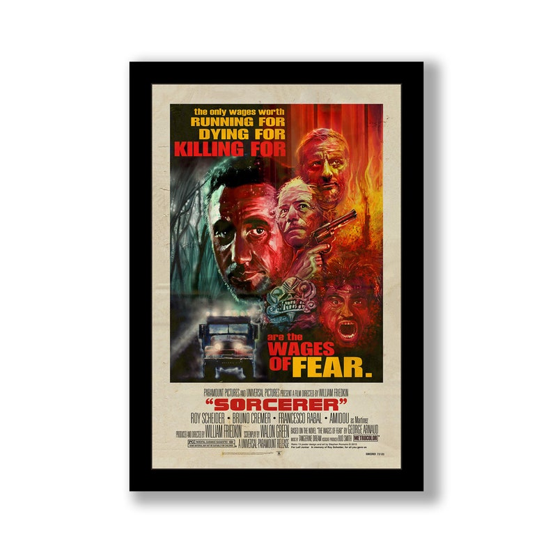 Sorcerer 11x17 Framed Movie Poster - Etsy