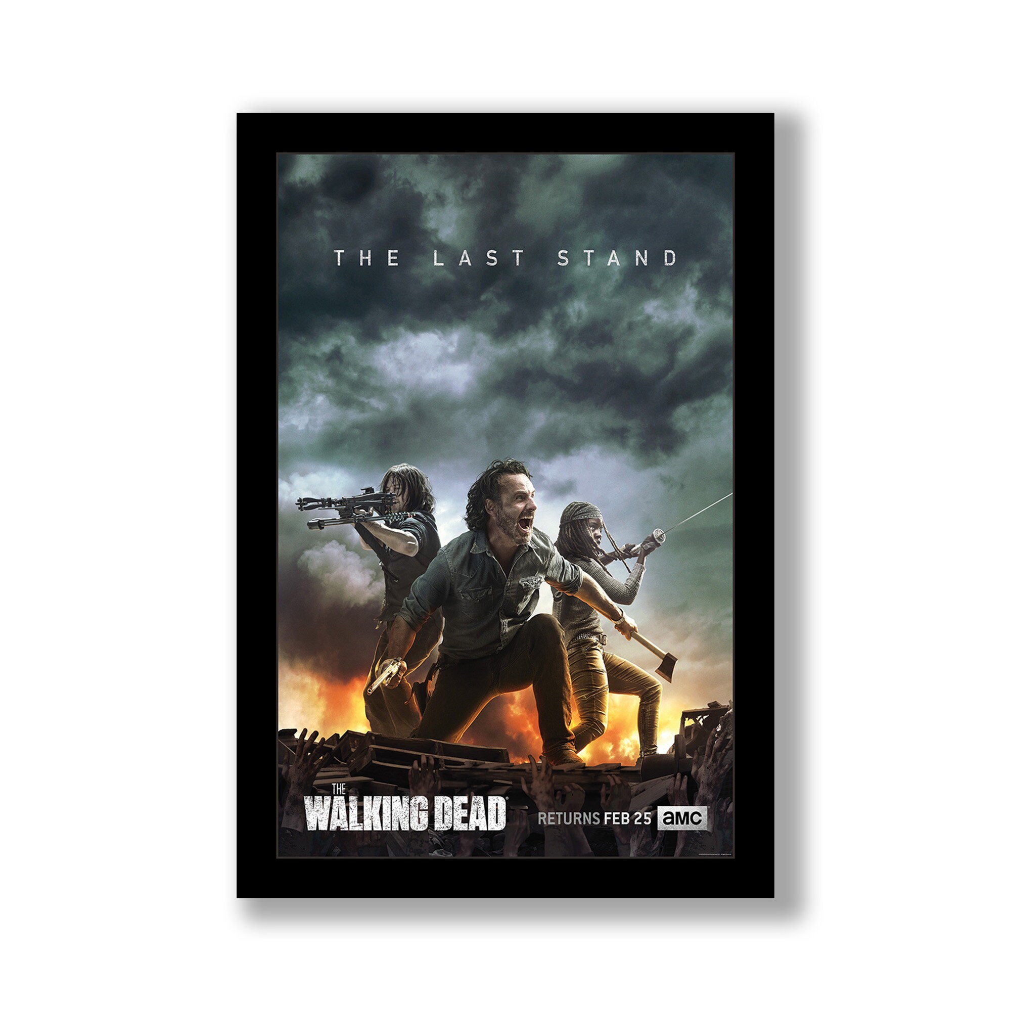 The Walking Dead Framed Poster