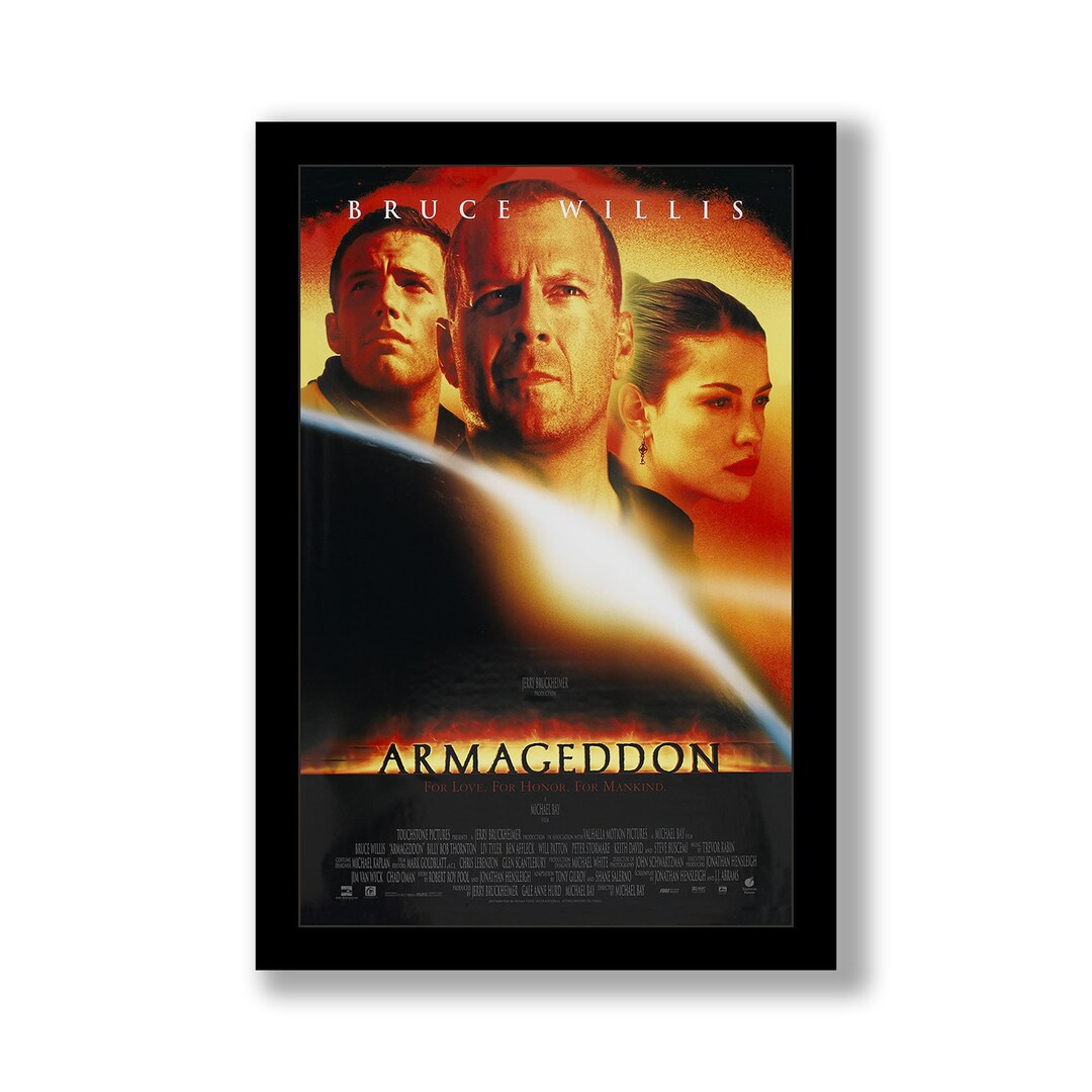 Armageddon 11x17 Framed Movie Poster - Etsy