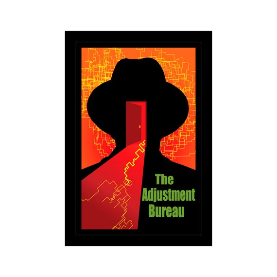 The Adjustment Bureau 11x17 Framed Movie Poster | Etsy