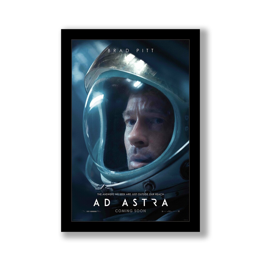 Ad Astra 11x17 Framed Movie Poster - Etsy