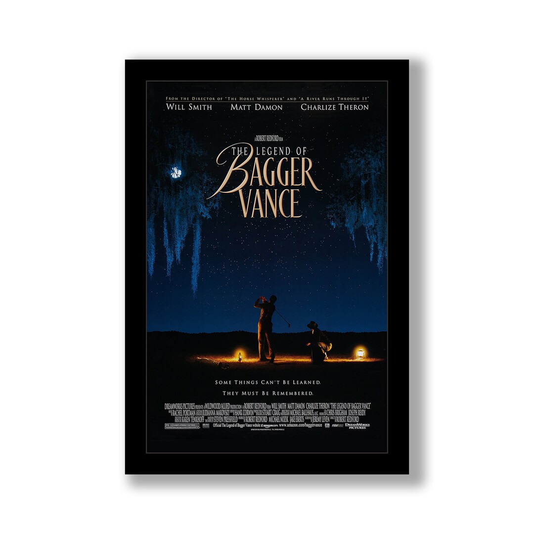 The Legend of Bagger Vance - 11x17 Framed Movie Poster - Etsy