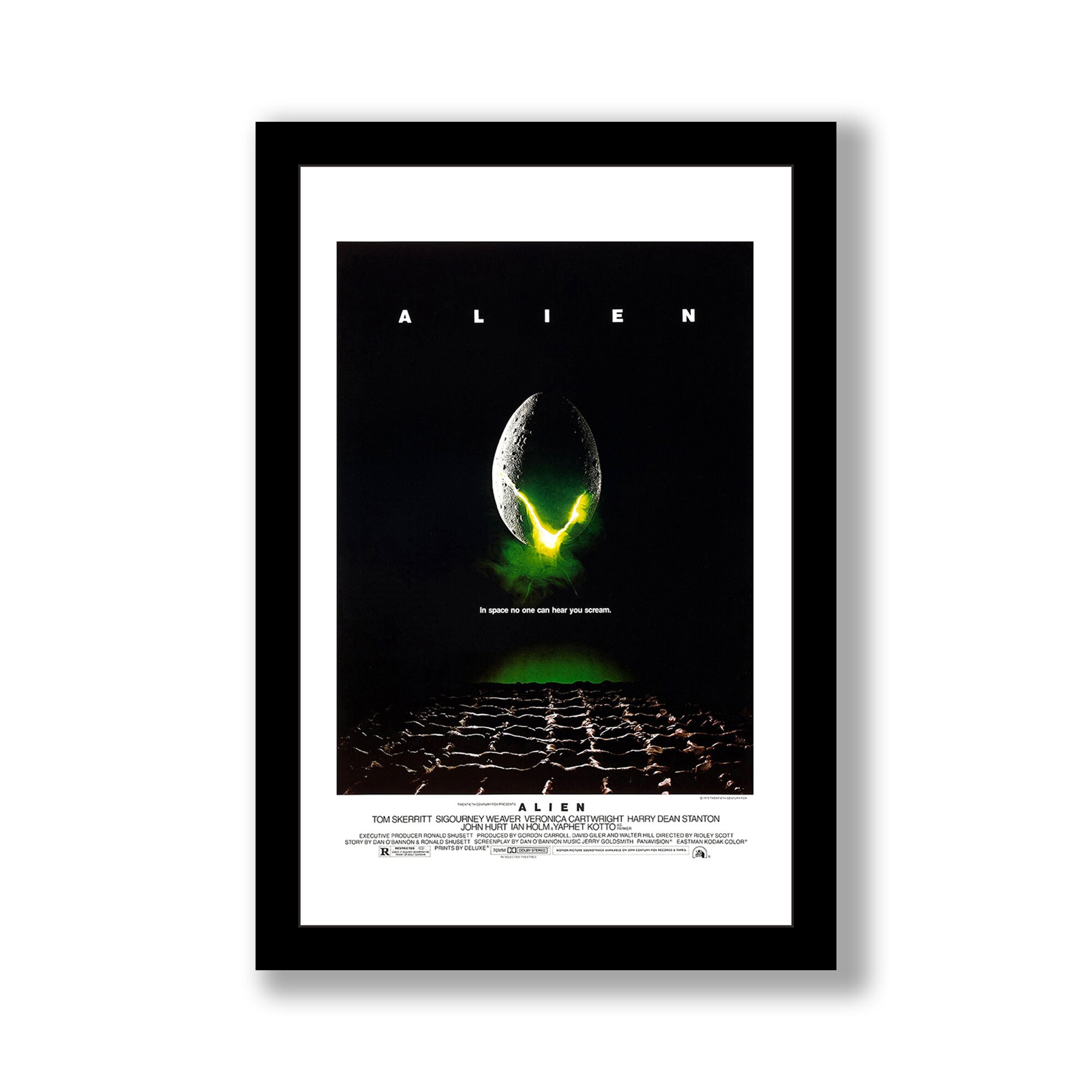 Alien 11x17 Framed Movie Poster - Etsy
