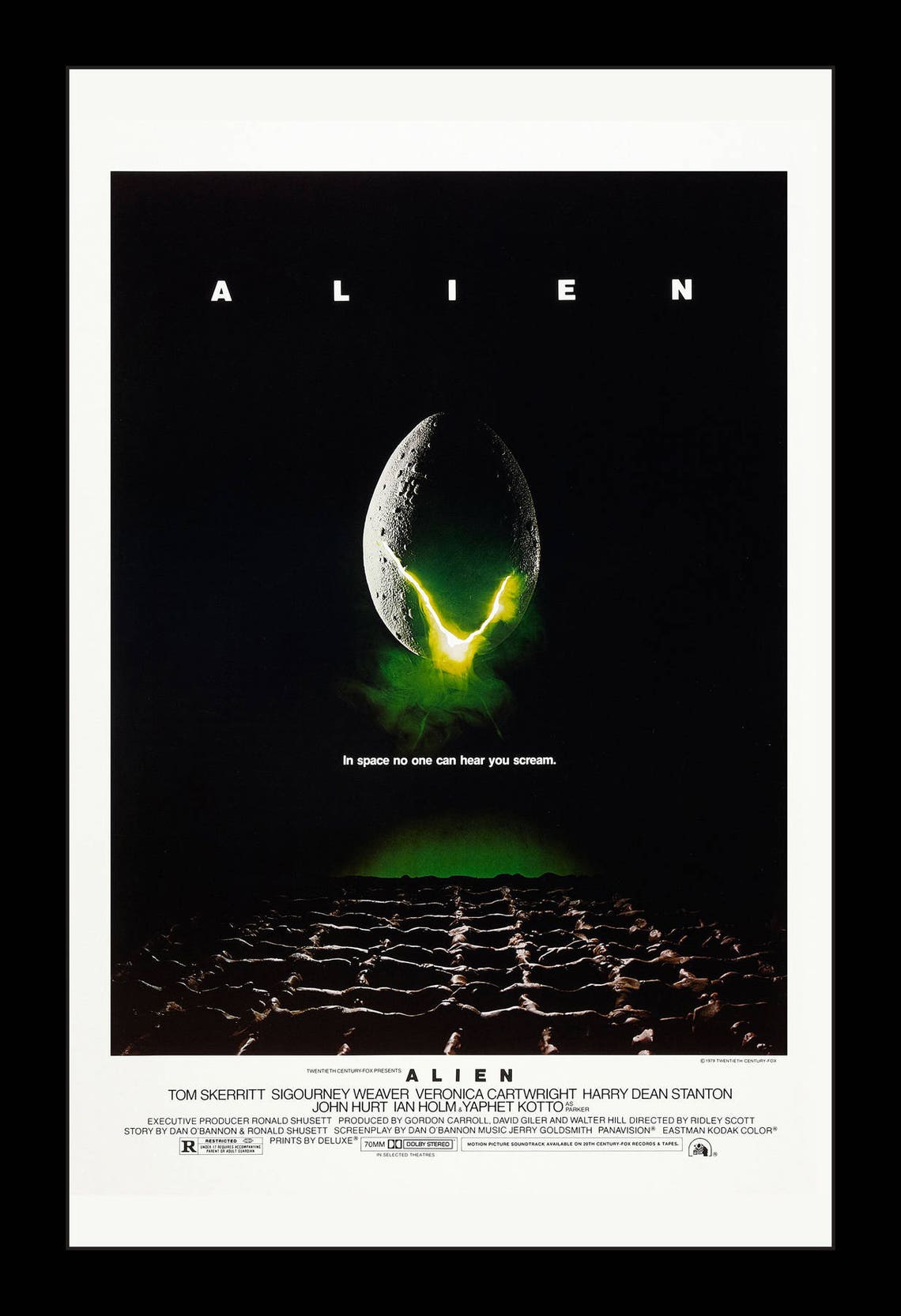 Alien 11x17 Framed Movie Poster | Etsy