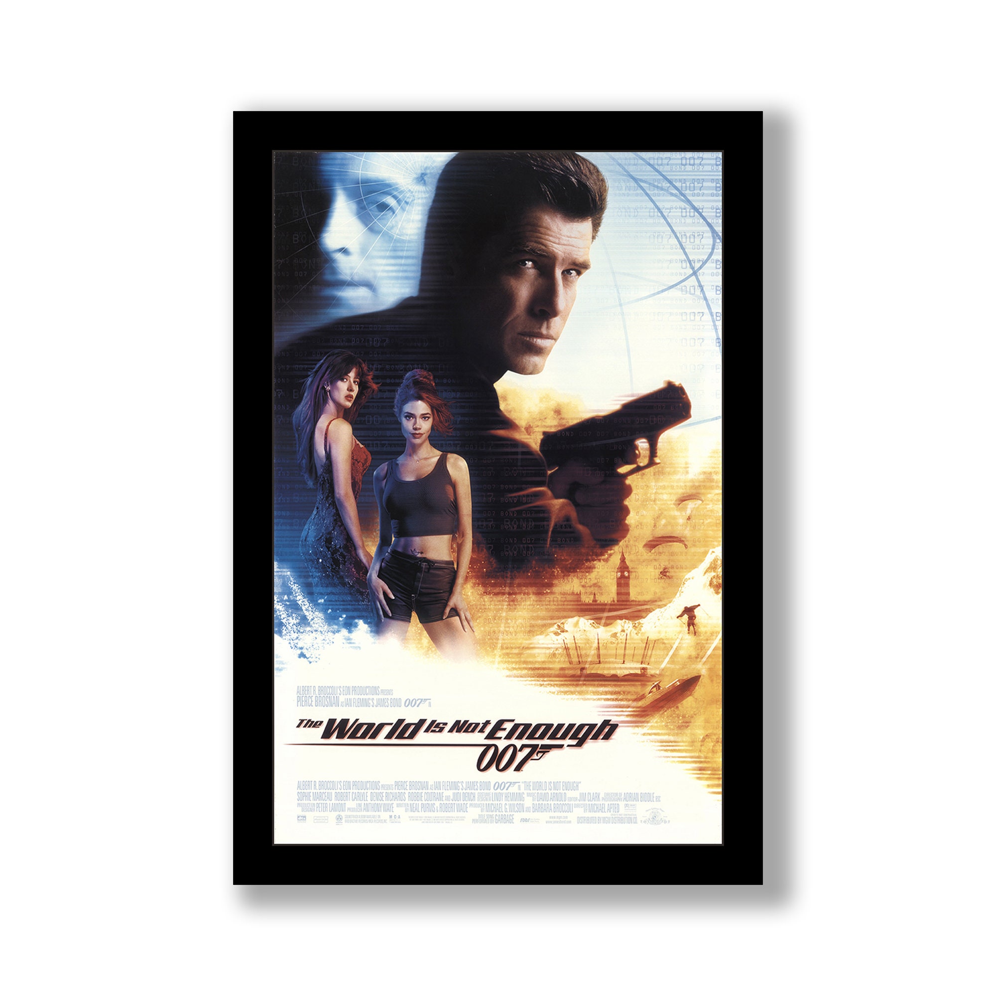 James Bond The World Is Not Enough Poster