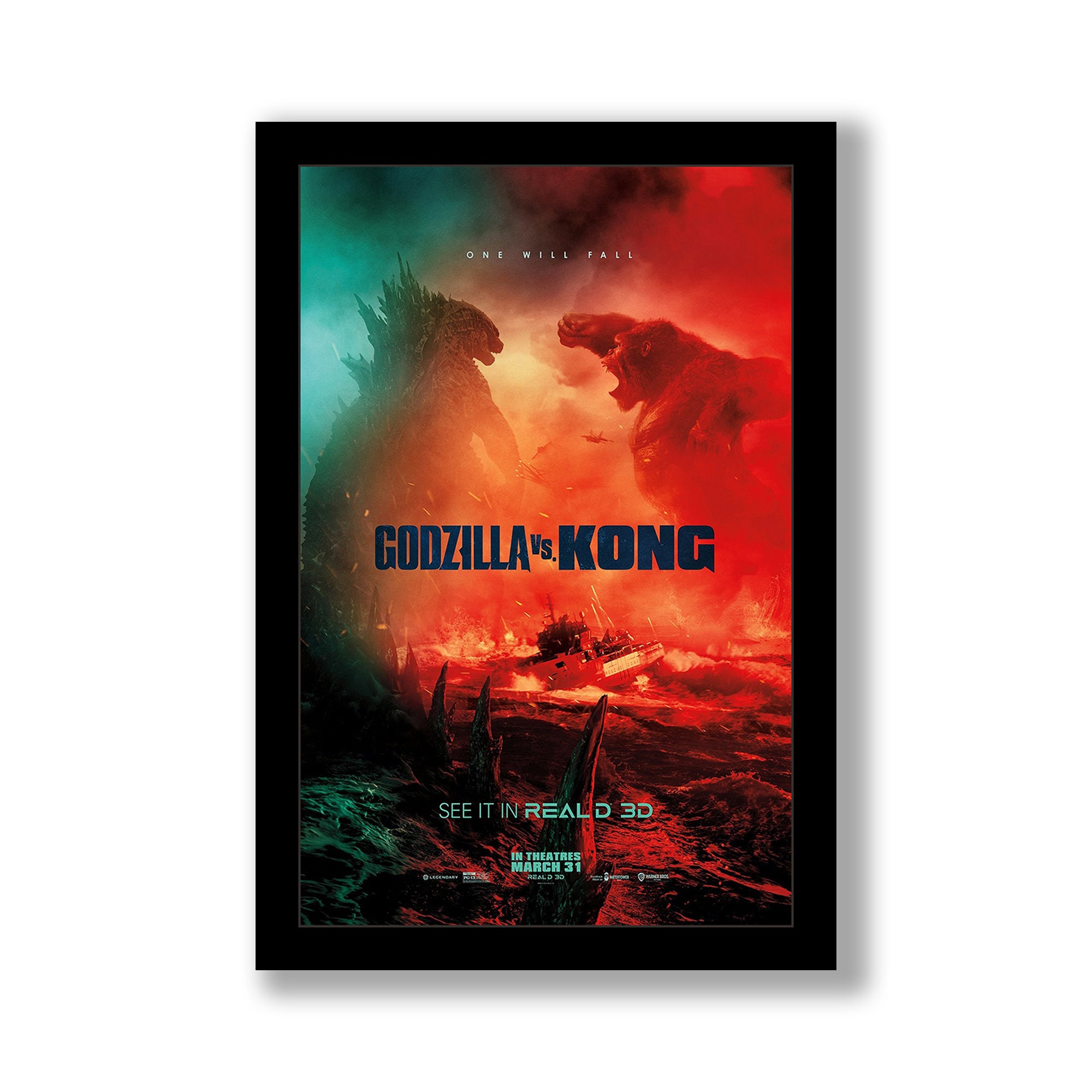 Godzilla 3d Movie Poster