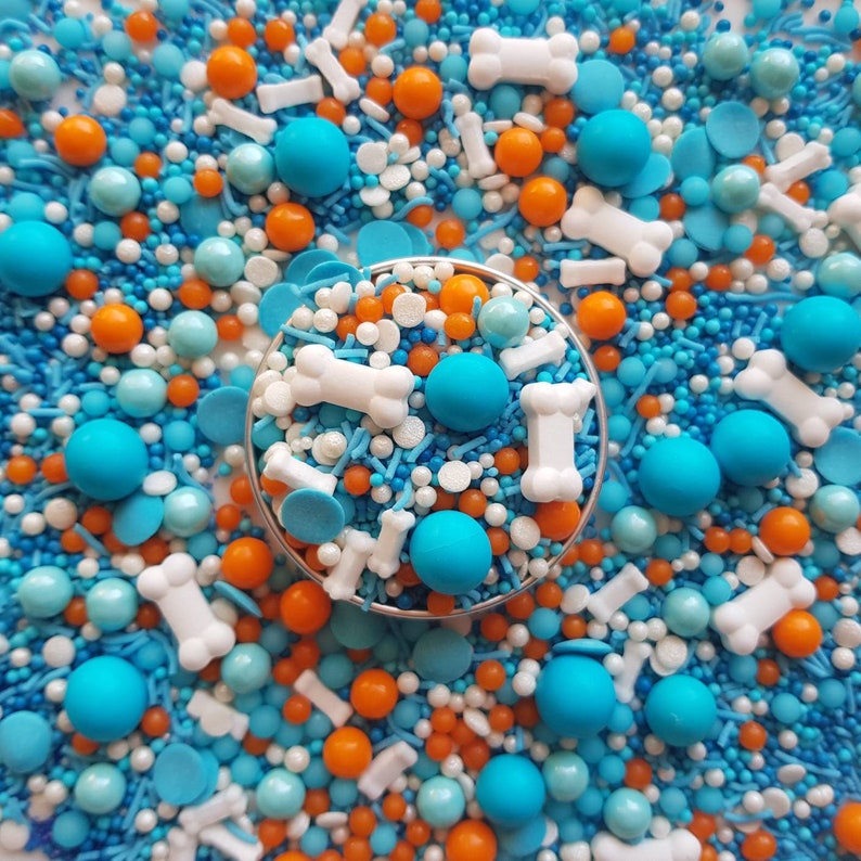 BLUEY TAILS 120g Sprinkles Cake Decorating Australia | Etsy