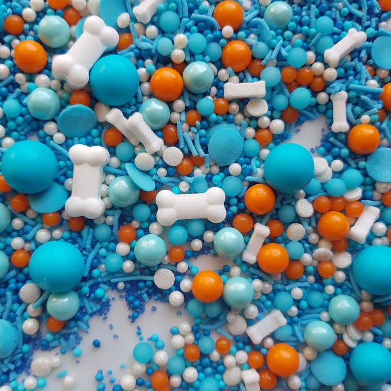 BLUEY TAILS 120g Sprinkles Cake Decorating Australia | Etsy