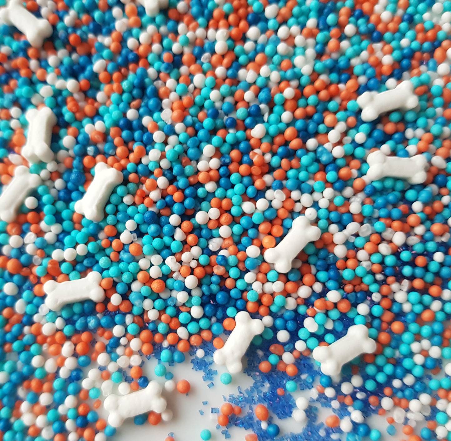 BLUEY PAWS 50g 100g 200g Sprinkles Cake Decorating | Etsy