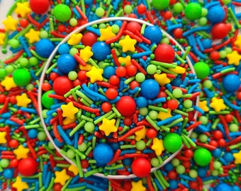 BLUEY TAILS 120g Sprinkles Cake Decorating Australia Sprinkle Mix ...