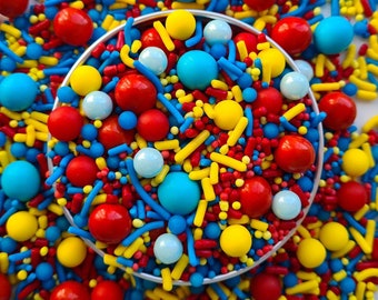 BLUEY TAILS 120g Sprinkles Cake Decorating Australia Sprinkle Mix ...