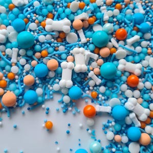 BLUEY TAILS 120g Sprinkles • Cake Decorating Australia • Sprinkle Mix ...