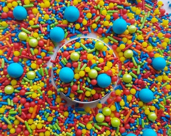 BLUEY TAILS 120g Sprinkles • Cake Decorating Australia • Sprinkle Mix • Sprinkles Australia ...