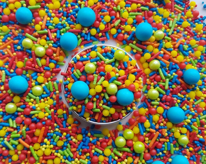 BLUEY TAILS 120g Sprinkles • Cake Decorating Australia • Sprinkle Mix ...